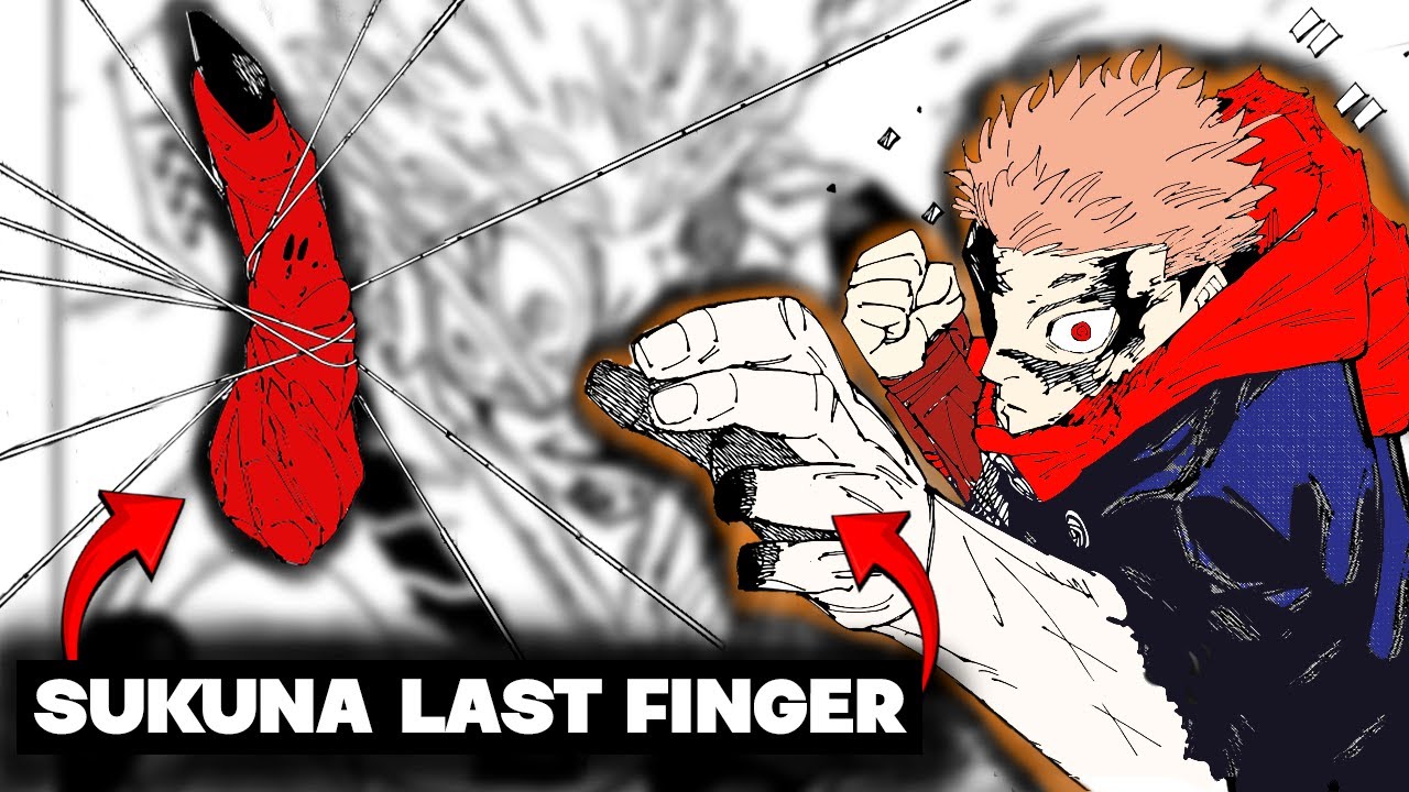 Yuji Becomes Sukuna's last finger in jjk chapter 266 - YouTube