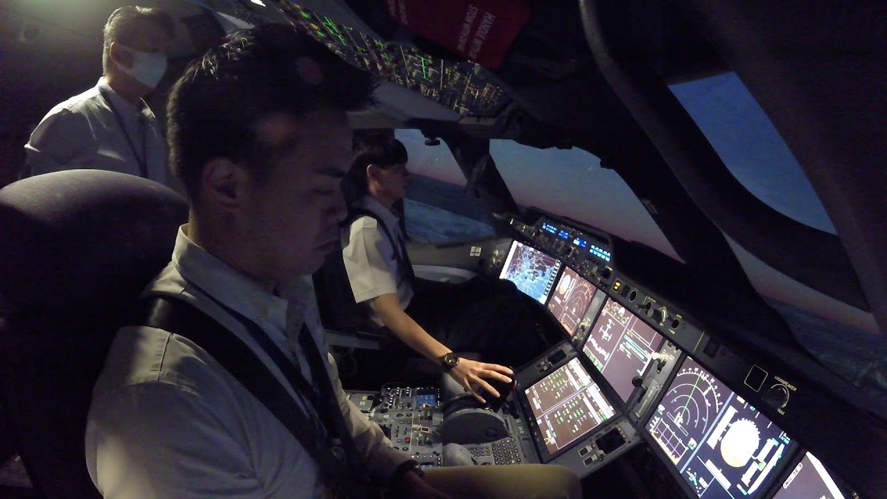 Airbus A350 EOSID and Manual Landing with OEI - YouTube