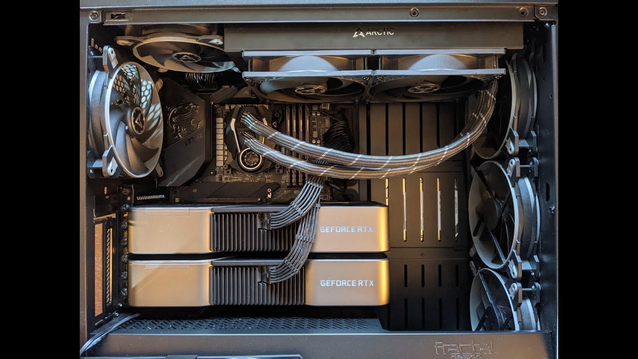 Dual RTX 3080 setup benchmark - YouTube