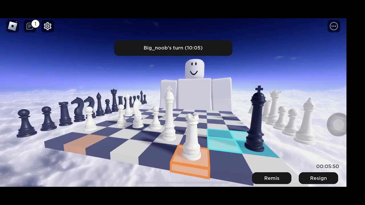Playing chess in Roblox cuz why not - YouTube