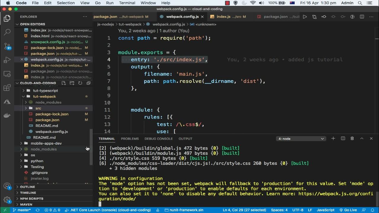 Webpack - Web app build management tool - JavaScript Bundler - YouTube