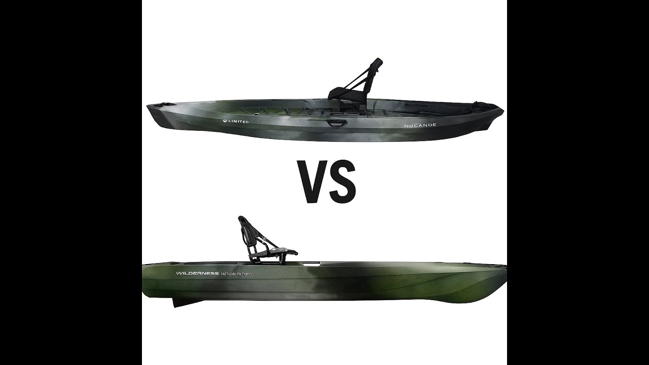 Nucanoe Unlimited vs Wilderness Tactical Pro 128 - Best Motorized Kayak ...