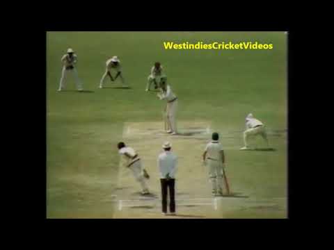 Andy Roberts Superb bowling vs Australia - YouTube