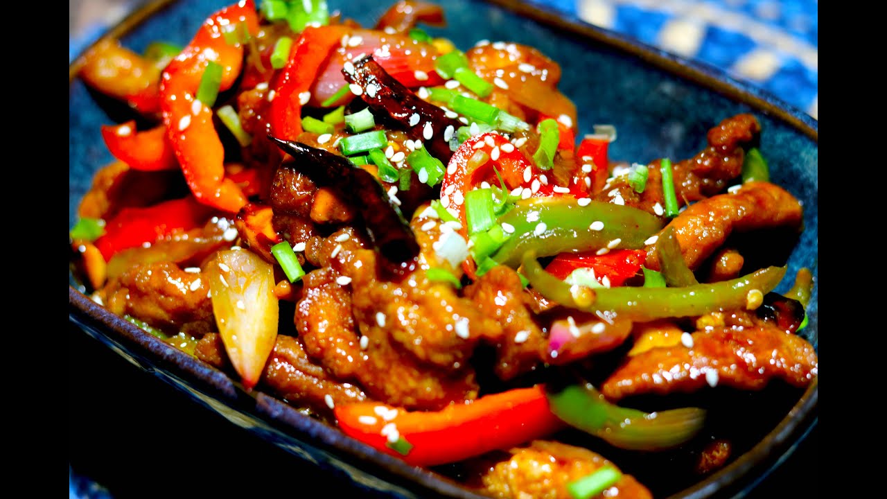 DRAGON CHICKEN RESTAURANT STYLE (ड्रैगन चिकन) - INDO CHINESE CHICKEN ...