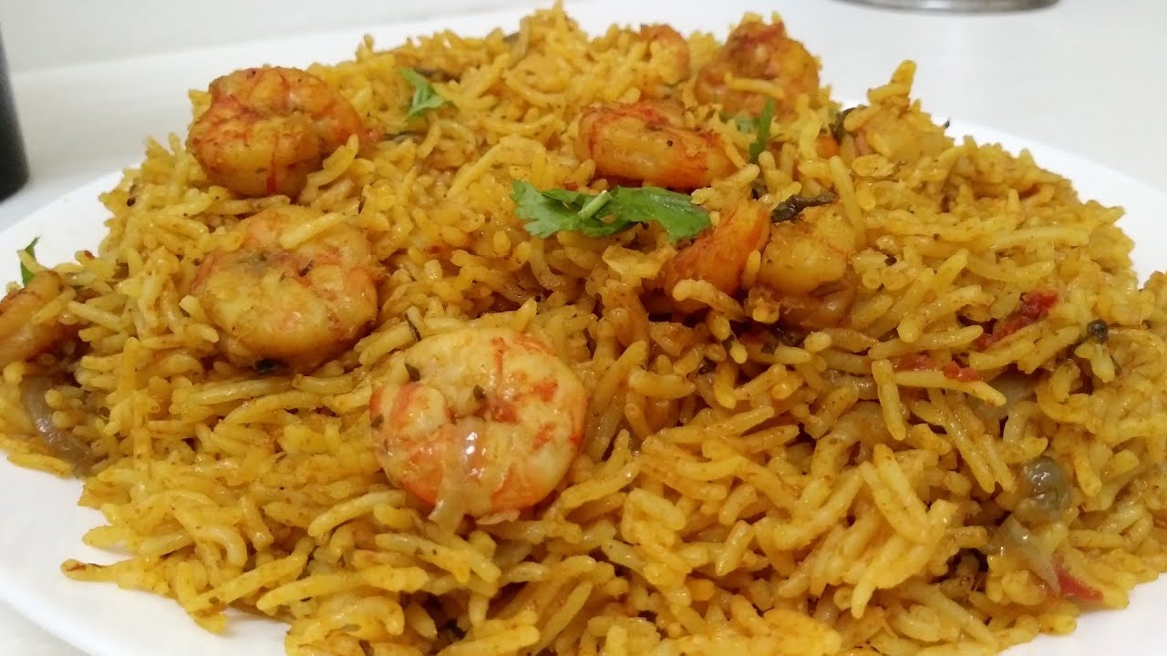 Jingha Aloo ka Mazedar delicious pulao prawan pulao easy recipe - YouTube