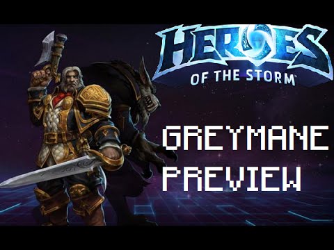 HOTS // GREYMANE, Lord of the Worgen (Heroes of the Storm Preview ...