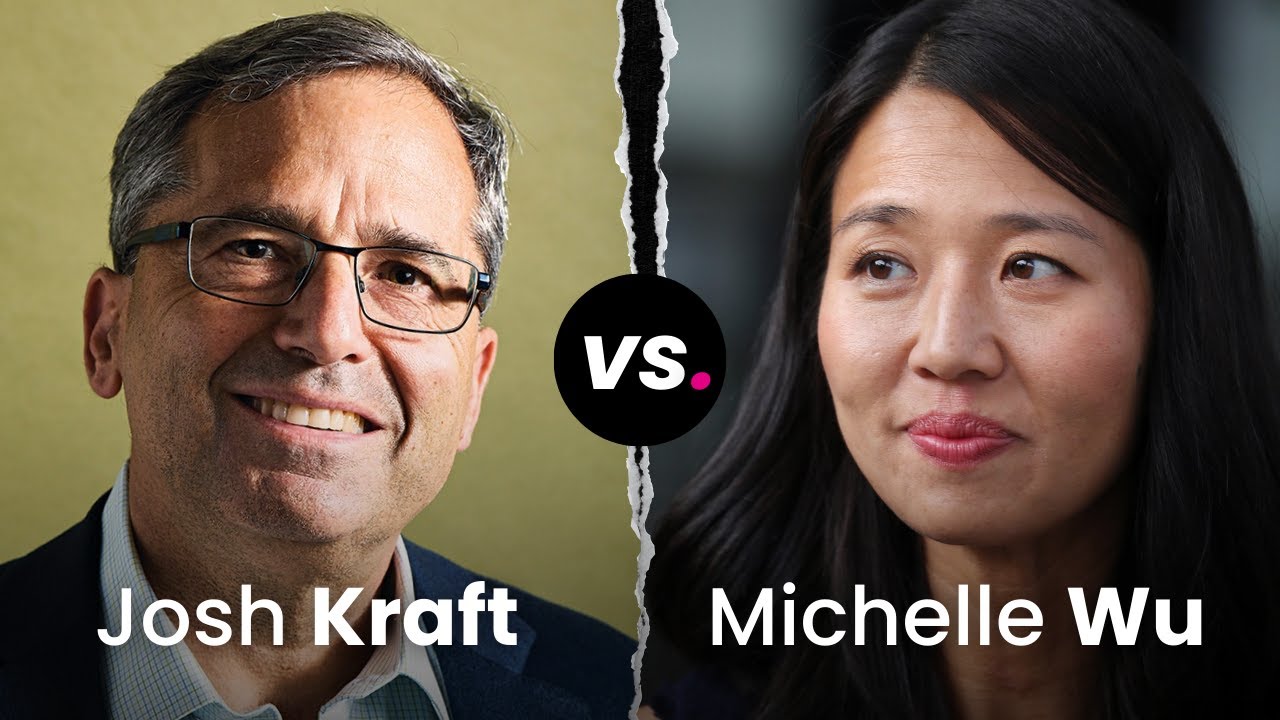 The Battle for Boston Begins: Josh Kraft vs. Michelle Wu - YouTube