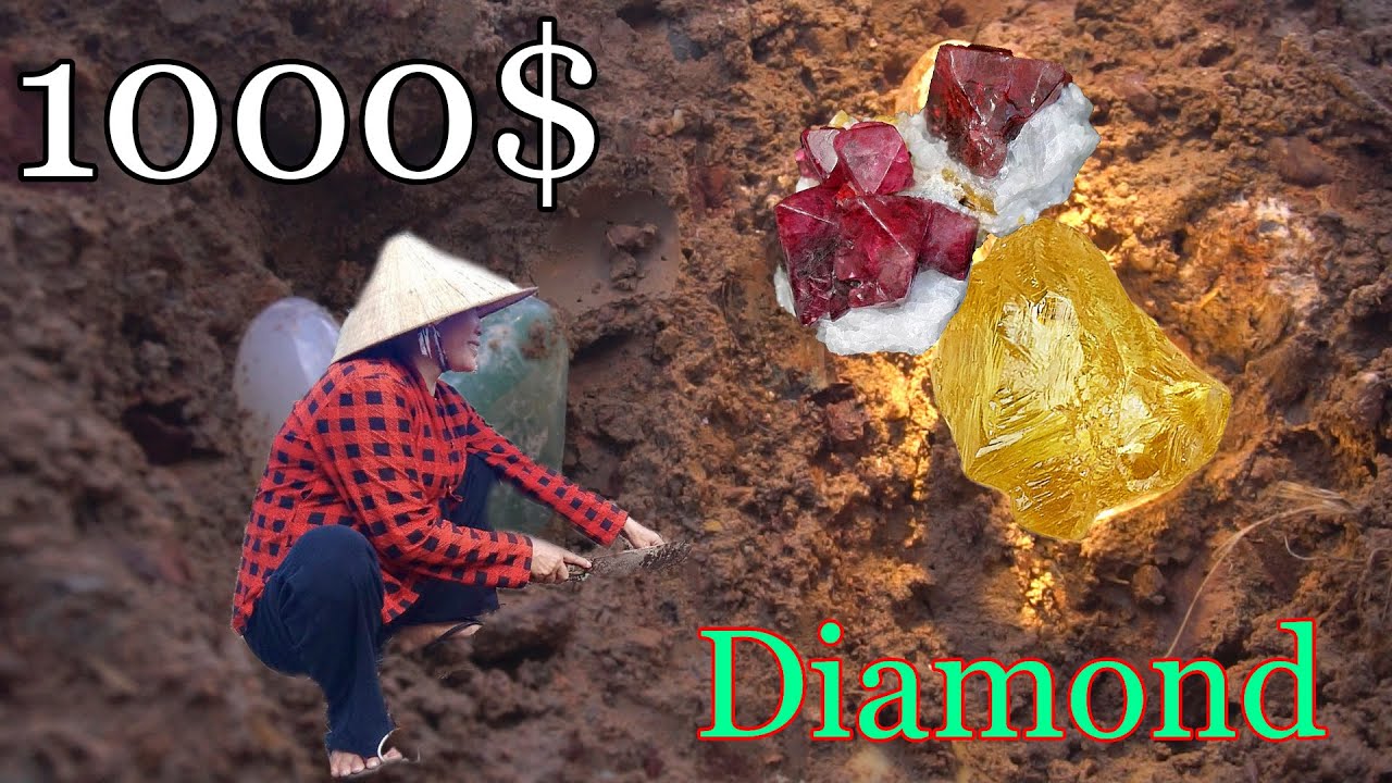Diamonds / Digging Diamonds in the Abandoned Land - YouTube