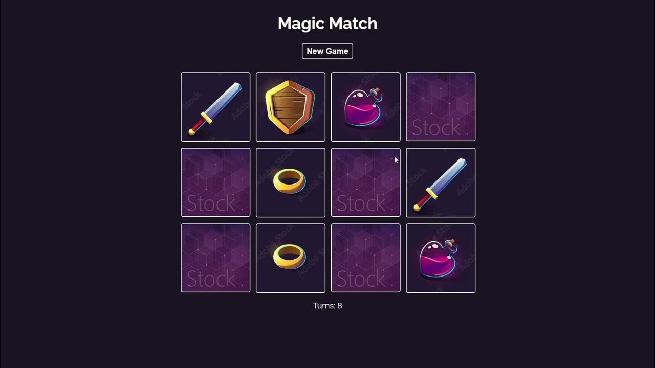 React Memory Card Game Youtube