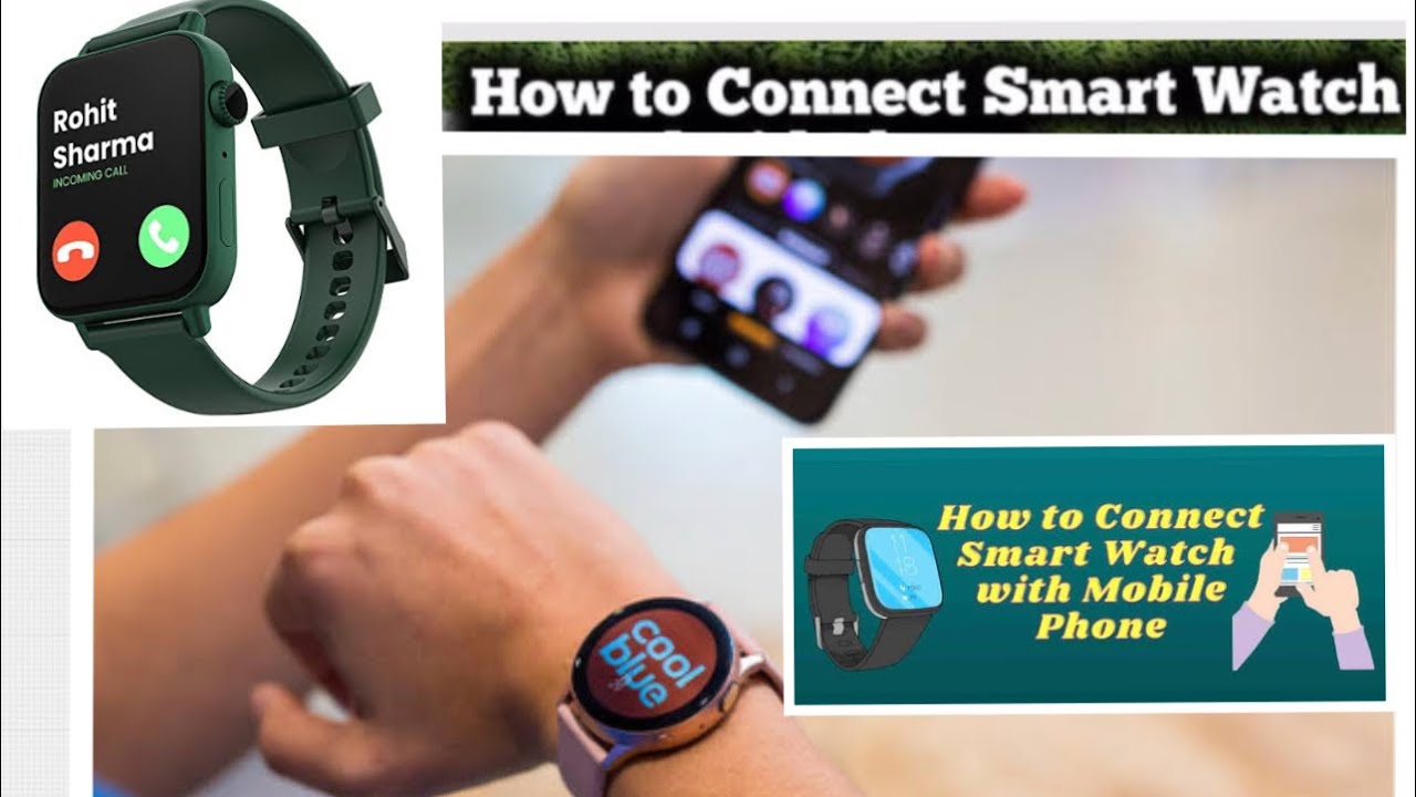 How to Connect Smartwatch with Phone - YouTube