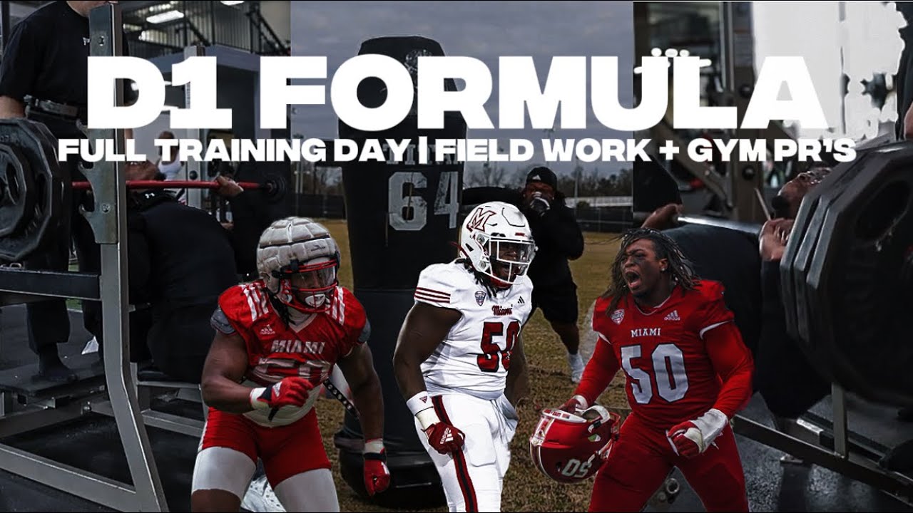 D1 SECRET FORMULA |FULL DAY TRAINING |FIELD WORK + WEIGHT ROOM PR’S ...