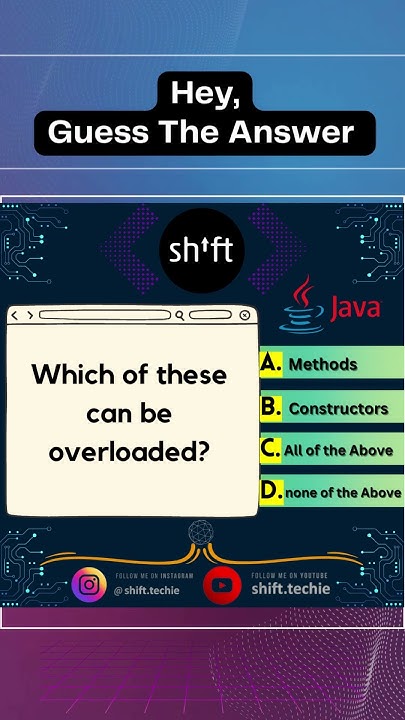 Shift Q&A -59 #java #javacoding #javaprogramming - YouTube
