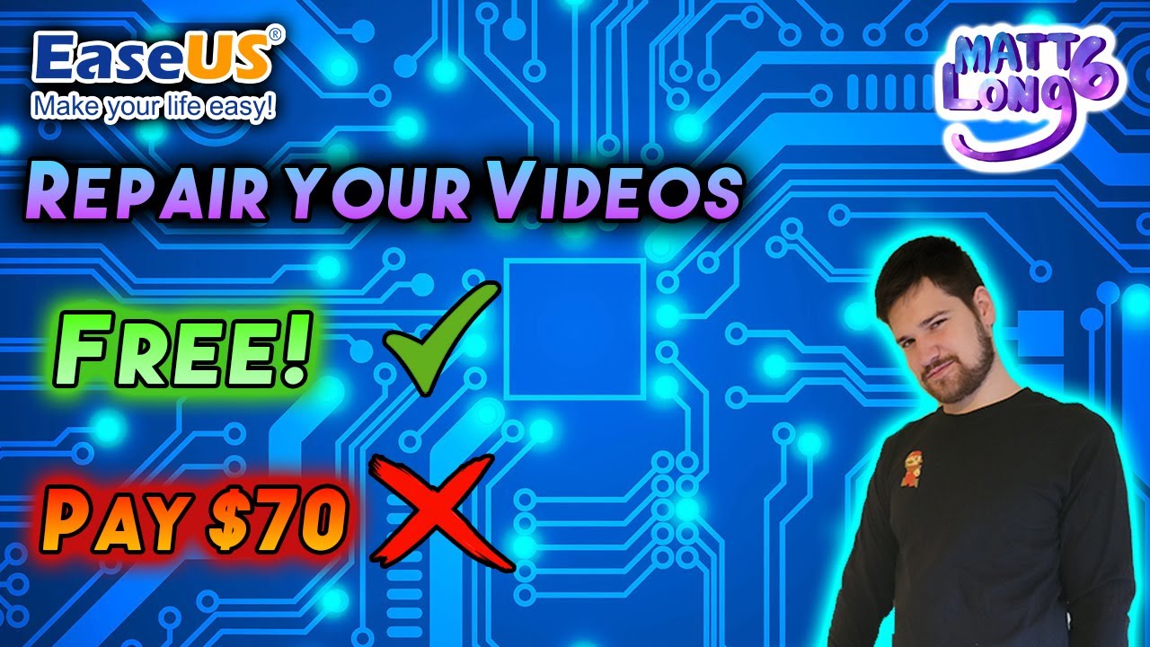 How to Repair your Video Files for free with EaseUS RepairVideo Repair ...