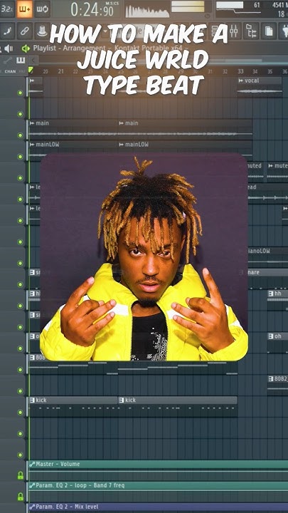 How to Make a Juice WRLD Type Beat // FL Studio Tutorial #juicewrldtypebeat2023 #shorts - YouTube
