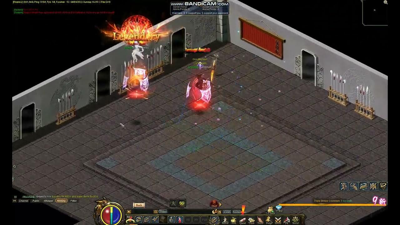 Server SnowFall ,Only Scent Sword conquer online - YouTube