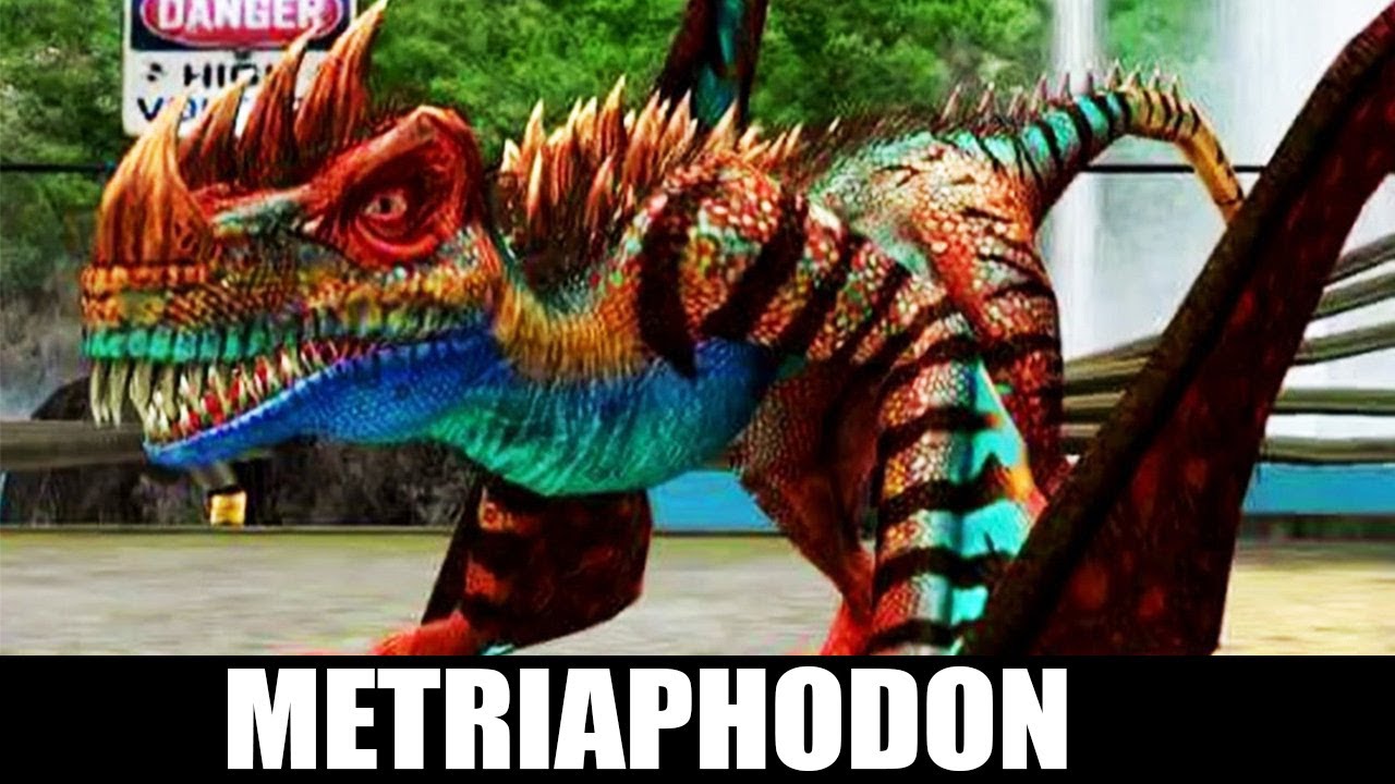 METRIAPHODON MAX LEVEL 40 - Jurassic World The Game - YouTube