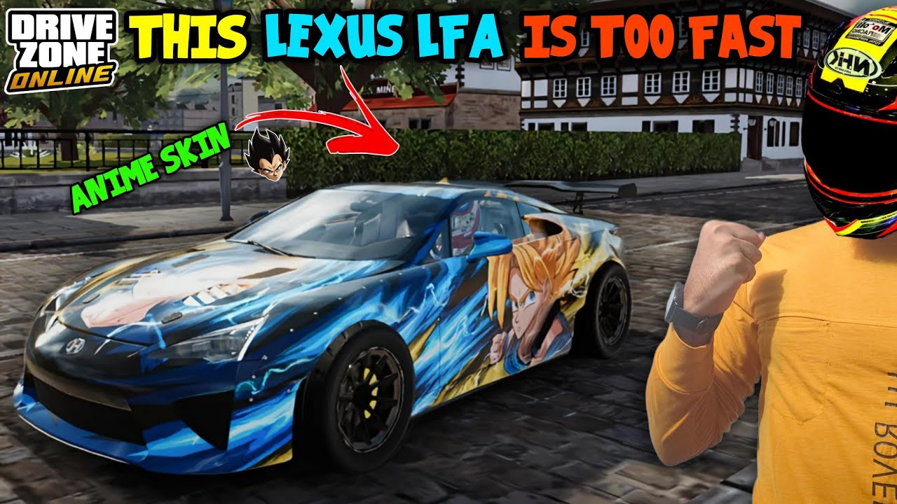 Introducing My Brand New Lexus LFA With Anime Skin | Drive Zone Online ...