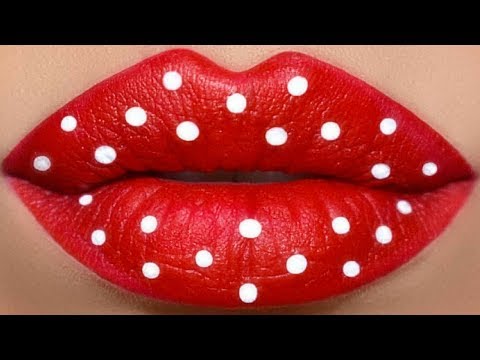 12 New Lipstick Instagram Lip Art Ideas Compilation August 2018-2019