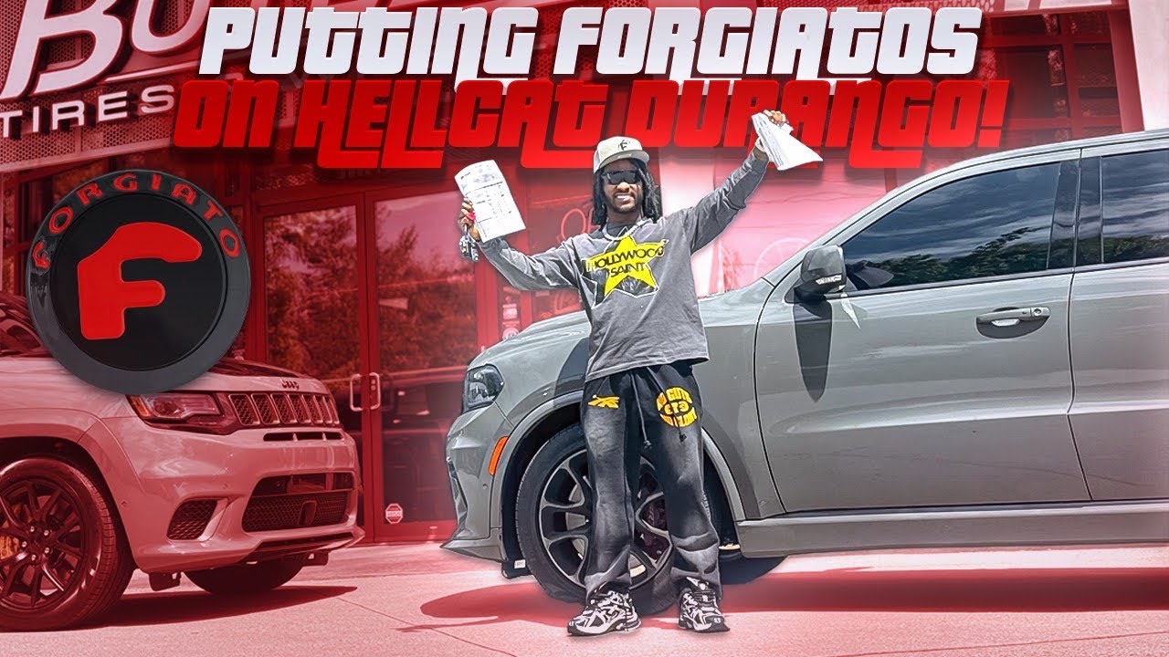 PUTTING FORGIATOS ON HELLCAT DURANGO?! - YouTube