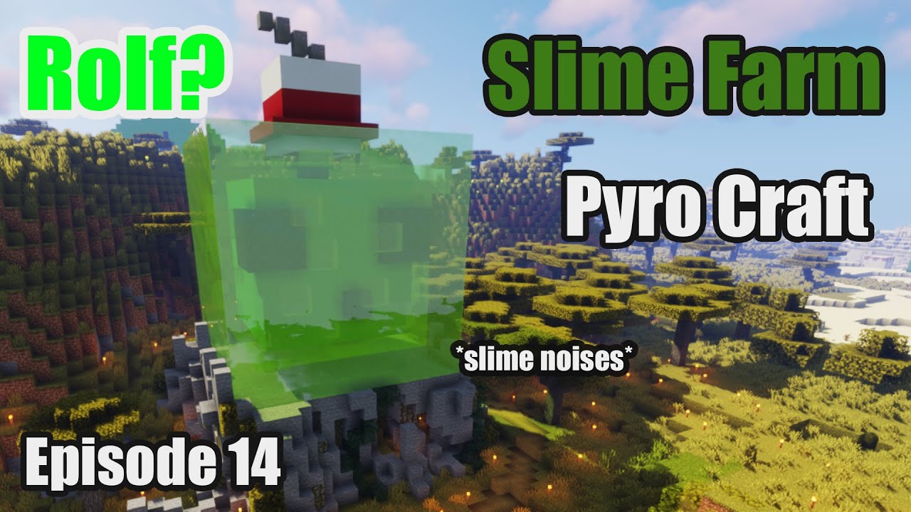 I Made Rolf the Slime! (Slime Farm) PyroCraft Episode 14 - YouTube
