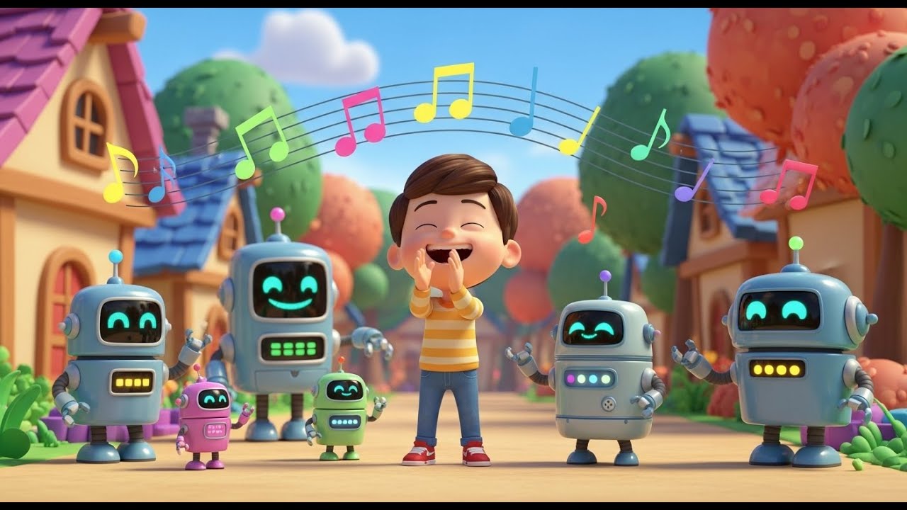 Thursday with the Singing Robots | Popular Kids’ Songs and Learning ...