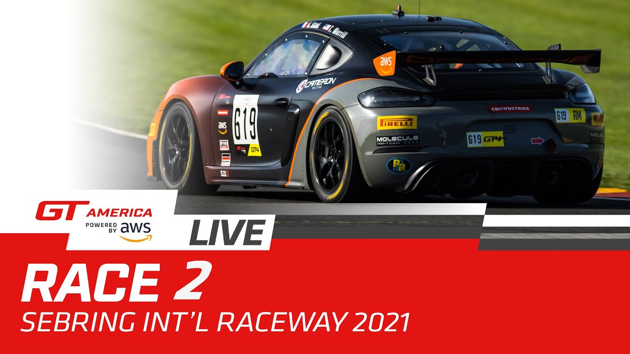 RACE 2 | SEBRING | GT AMERICA 2021 - YouTube