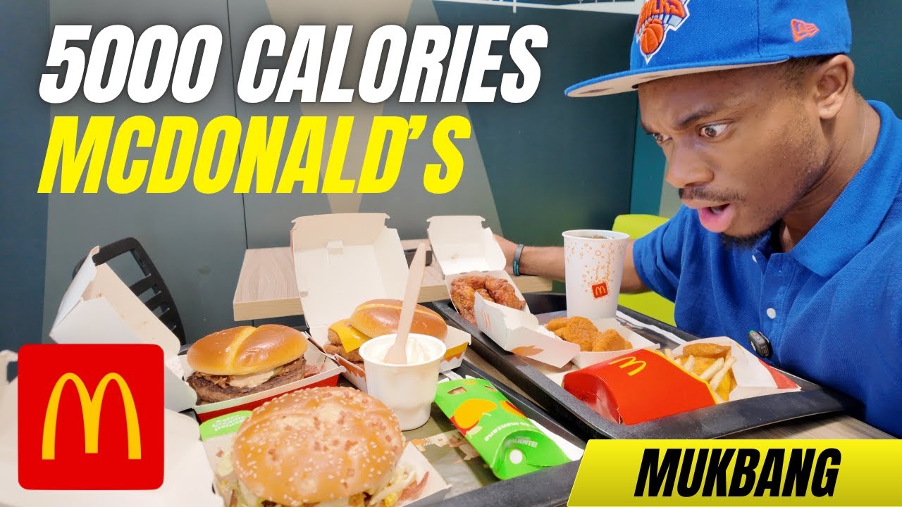Eating the WHOLE McDonald's Menu in Spain - YouTube