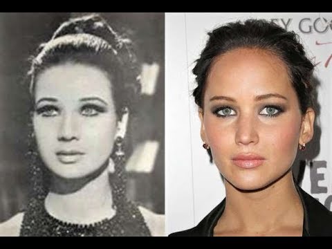 International Celebrities Who Have Look alike From The Past - YouTube