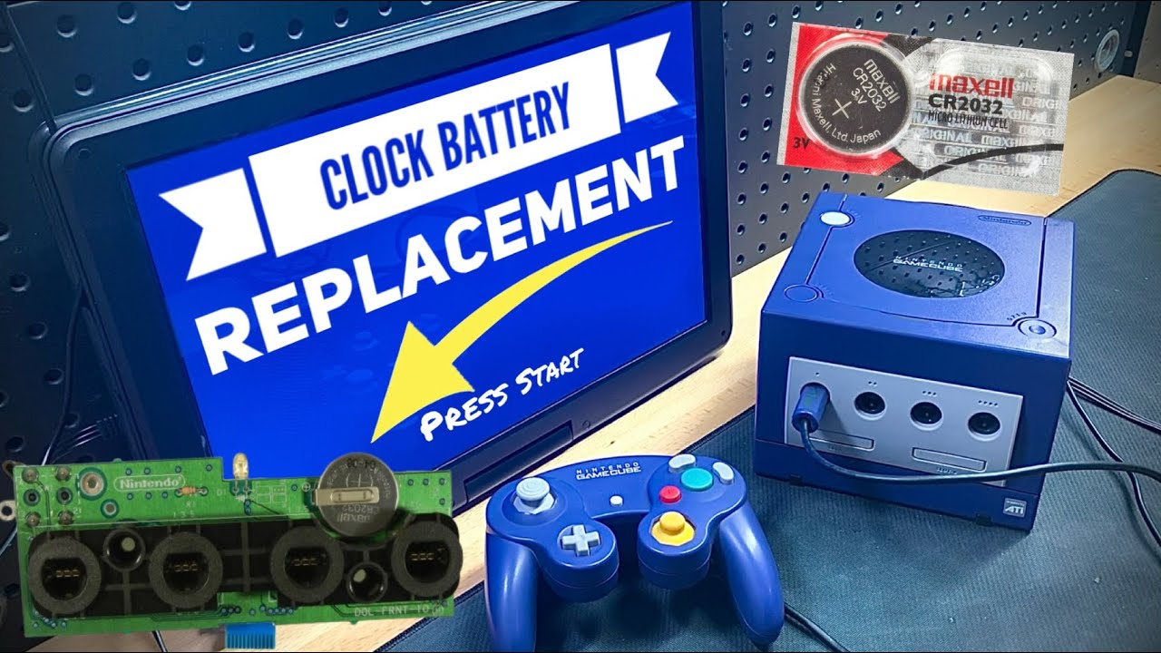 How To Test And Replace Your GameCube Clock Battery | MorganMendIt ...