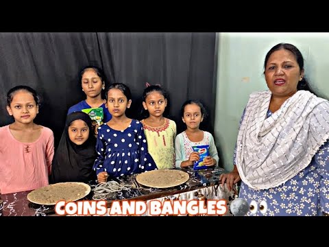 Bangles and coins challenge🪙👀 - YouTube