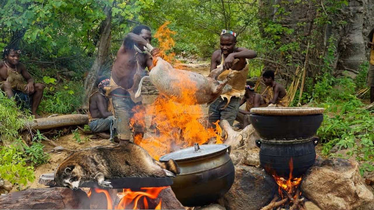 Cooking Prey Tradition: Hadzabe Tribe's Unique Cooking Ways In African ...