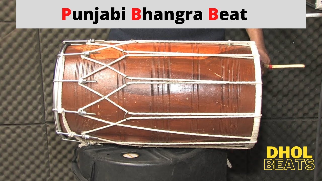 Punjabi dhol bhangra beat/sufi dhol/rhythm/bass/Dhol beats - YouTube