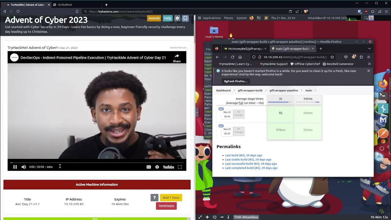 TryHackMe – Advent of Cyber 2023 | Day 21 - YouTube