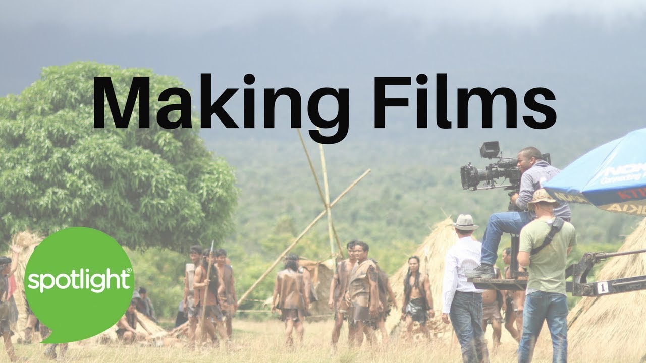 Making Films | practice English with Spotlight - YouTube