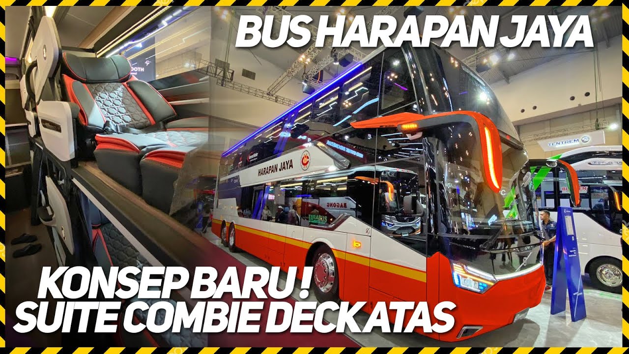 KONSEP TERBARU PERTAMA DIMILIKI BUS HARAPAN JAYA ! SR3 NEO DOUBLE ...