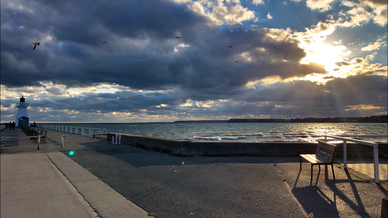 Nice sunny evening in Port Dover - YouTube