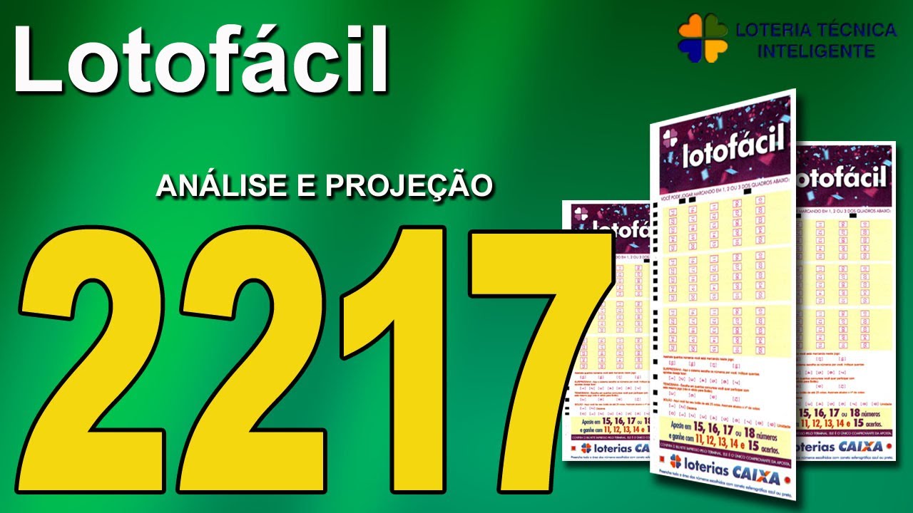 ANÁLISE E PROJEÇÃO PARA O CONCURSO 2217 DA LOTOFÁCIL - YouTube