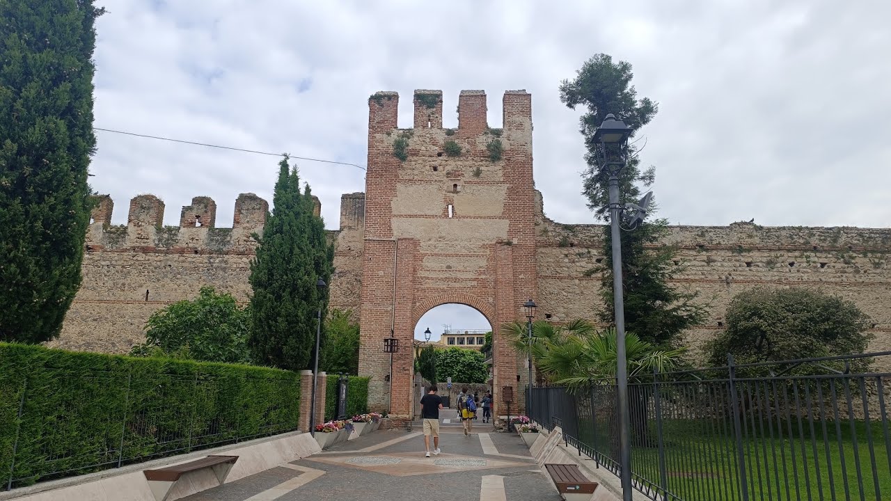 Giro gravel con la Scott da Peschiera del Garda a Torri del Benaco# ...