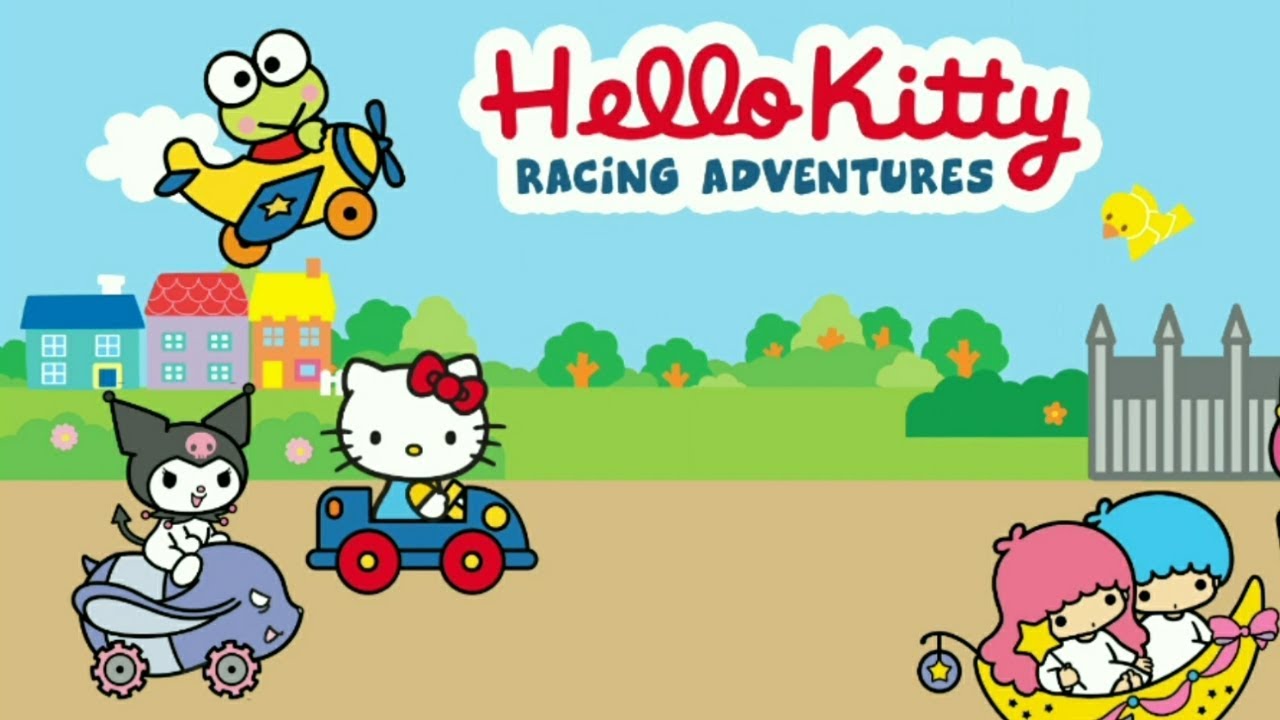 PERMAINAN ANAK - PERMAINAN MOBIL-MOBILAN HELLO KITTY - YouTube