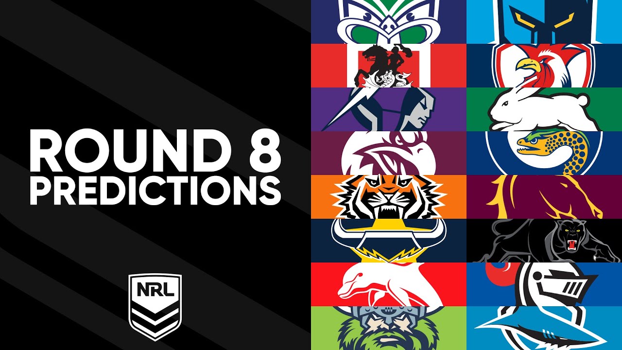 NRL Round 8 Predictions 2024 - ANZAC Round - YouTube