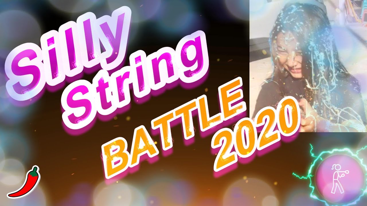 2020 Silly String Battle (Updated) with Pepper - YouTube