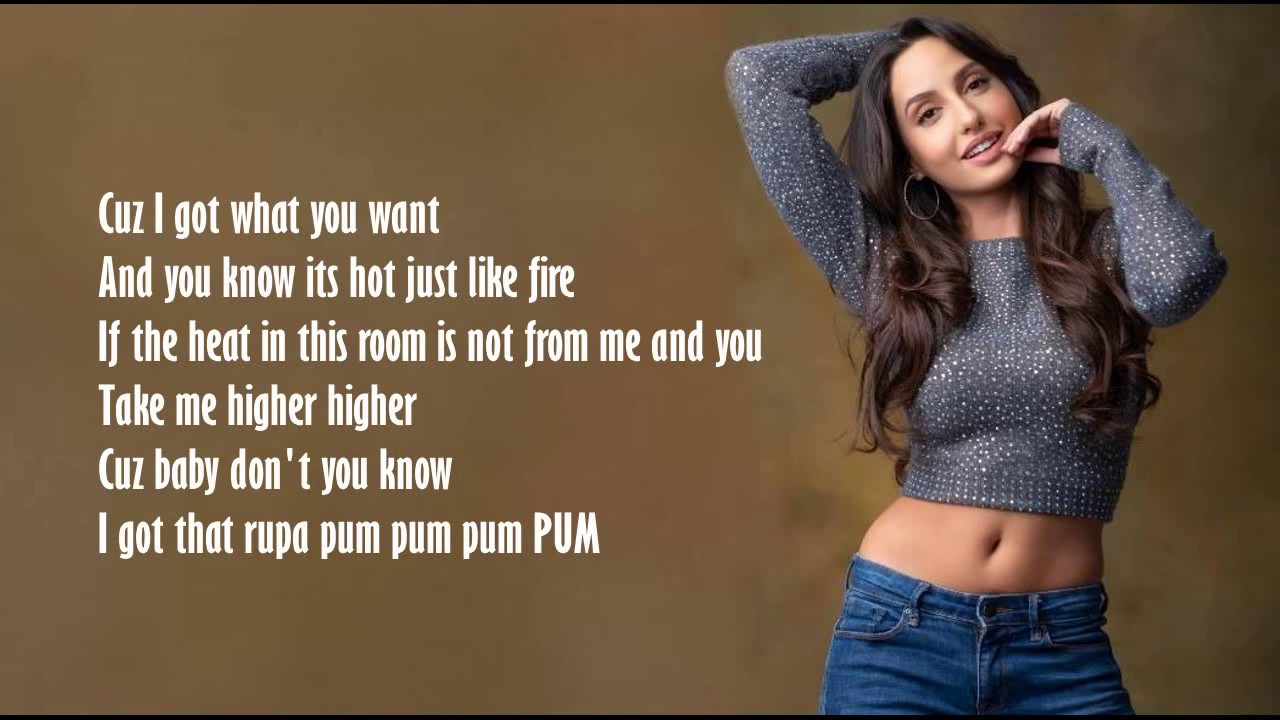 Pepeta (lyrics) - Nora Fatehi, Ray Vanny | Full song | lyricsindia ...