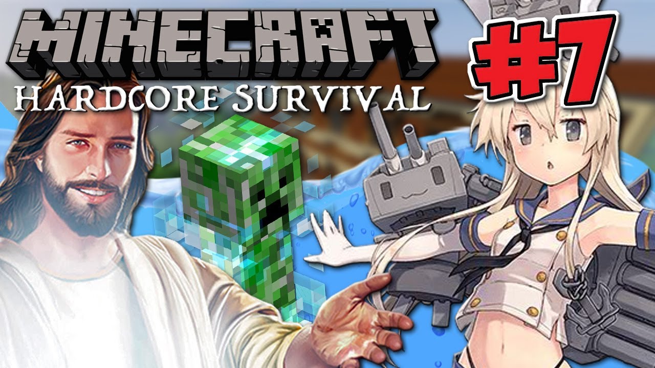 Minecraft Hardcore PVP - Part 7 - BOAT BATTLE - YouTube