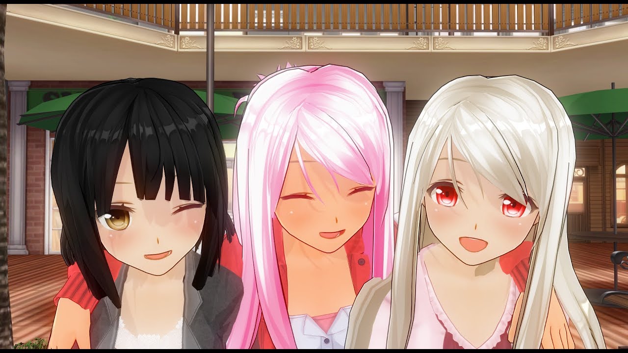 イリヤ&クロ&美遊に踊ってもらった【プリヤ】【COM3D2】 - YouTube