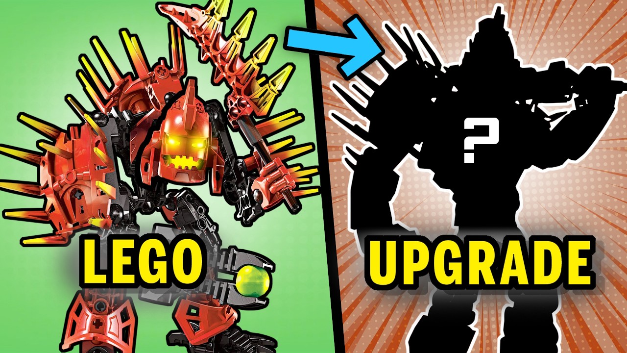 Using XPLODE's LEGO Parts To Build Bionicle MOCs - YouTube