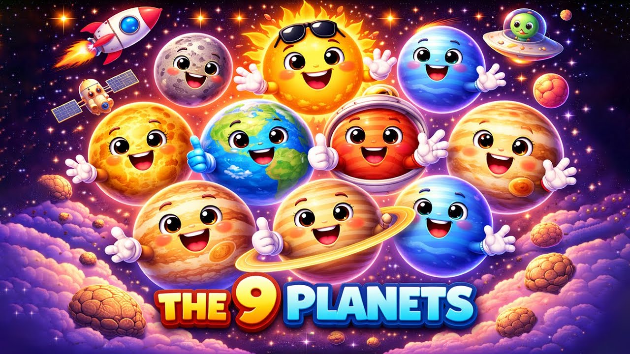 Meet the Planets! Fun Solar System for Kids - YouTube