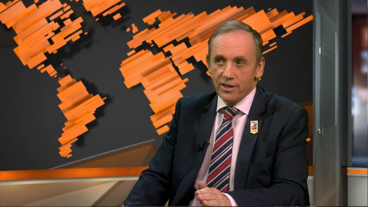 Forces TV interview with Blind Veterans UK's Nick Caplin - YouTube