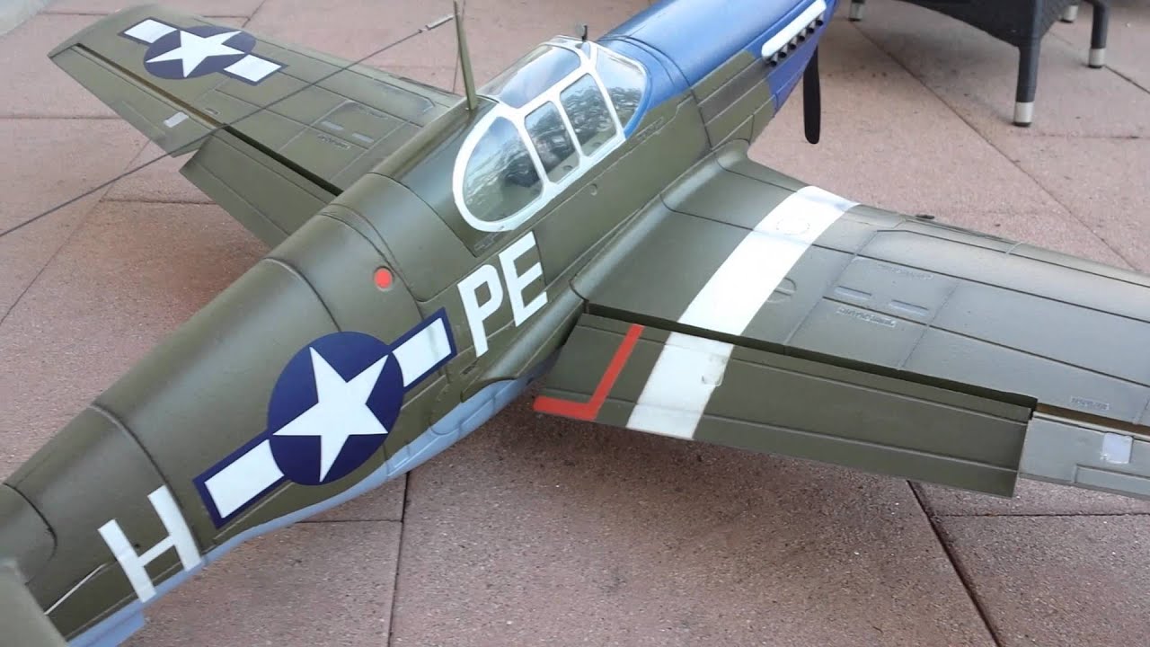 FMS P-51B Mustang 1400mm Dallas Darling - YouTube