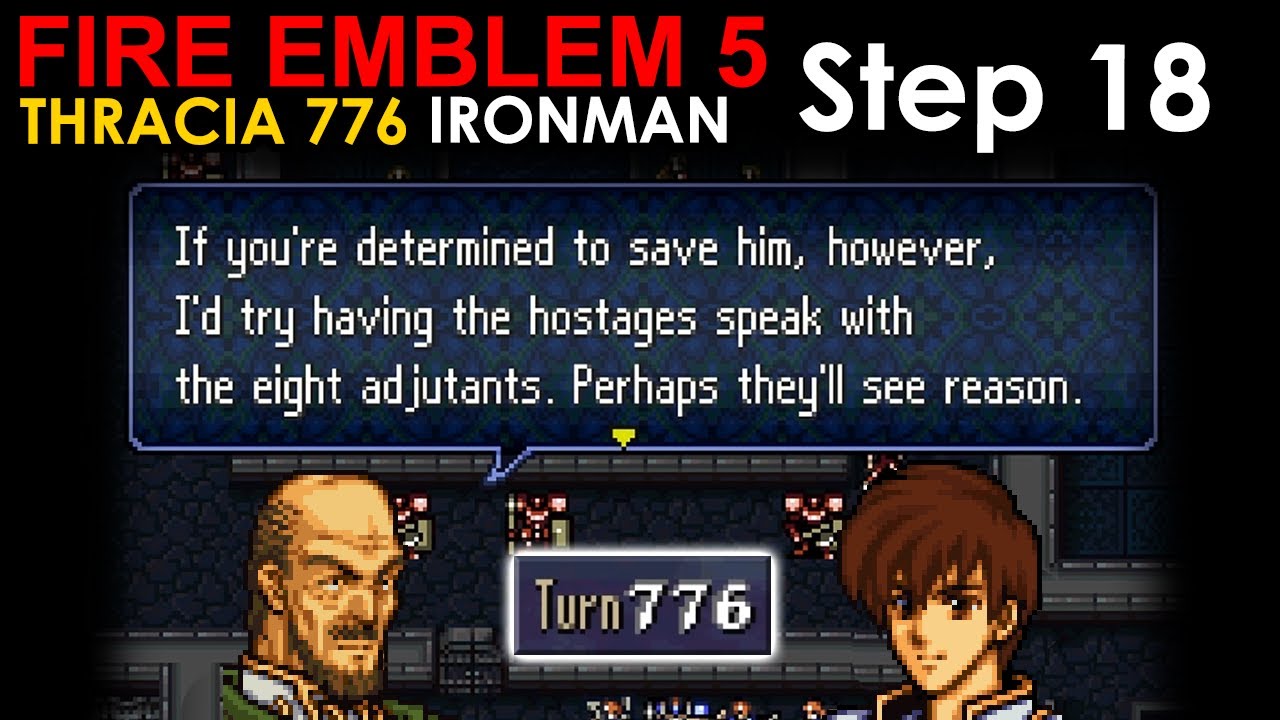 FE5 Step 18: Recruit Xavier in only 776 turns - YouTube
