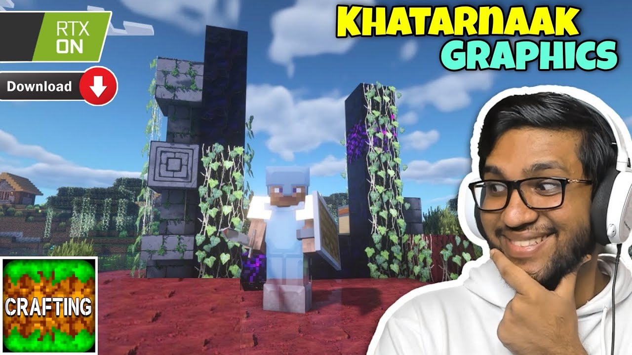 RTX Texture Pack For Crafting And Building | How To Add RTX Texture ...